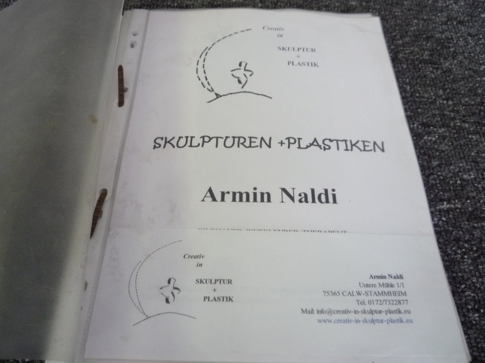 Anthroposophical Cement Wall Sculpture by Armin Naldi, 2000s for sale ...