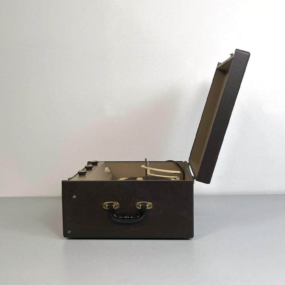 Mid-Century Modern English Vinyl Record Player Case attributed to His ...