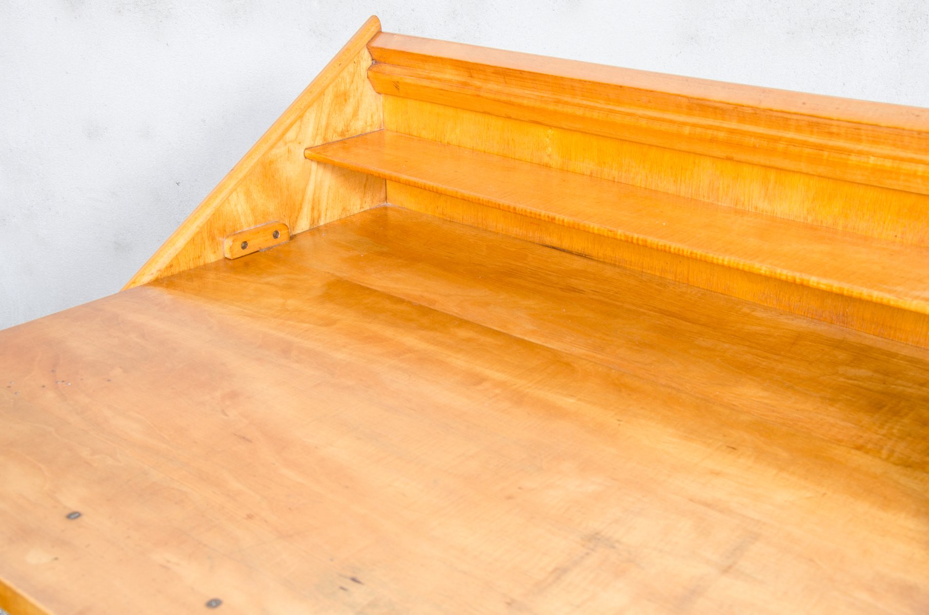 Birch Secretare by Cor Alons for Gouda den Boer, 1950s for sale at Pamono