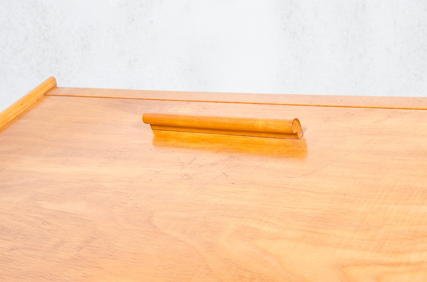 Birch Secretare by Cor Alons for Gouda den Boer, 1950s for sale at Pamono