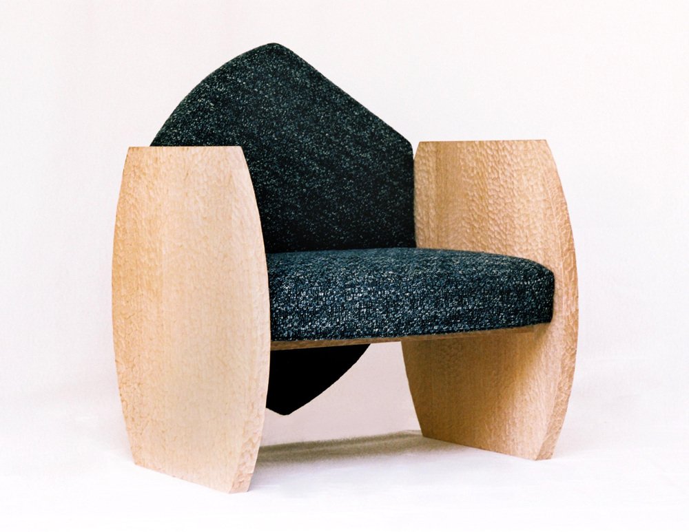 Handmade Ossature Armchair by Hartis for sale at Pamono