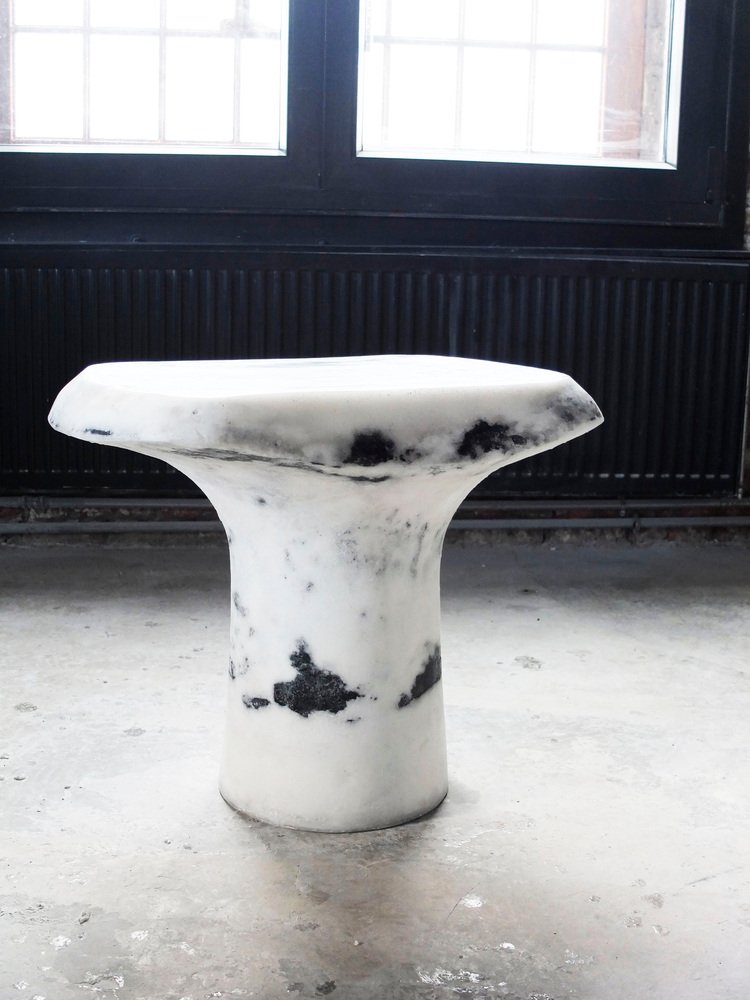 White T Table by Roxane Lahidji for sale at Pamono