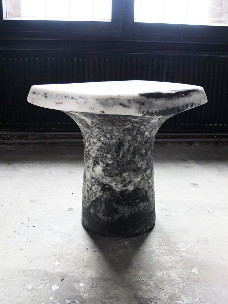 Grey T Table by Roxane Lahidji for sale at Pamono