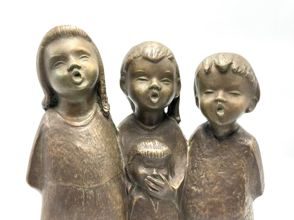 Vintage Handmade Achatit Sculpture in Stoneware, 1970s for sale at Pamono