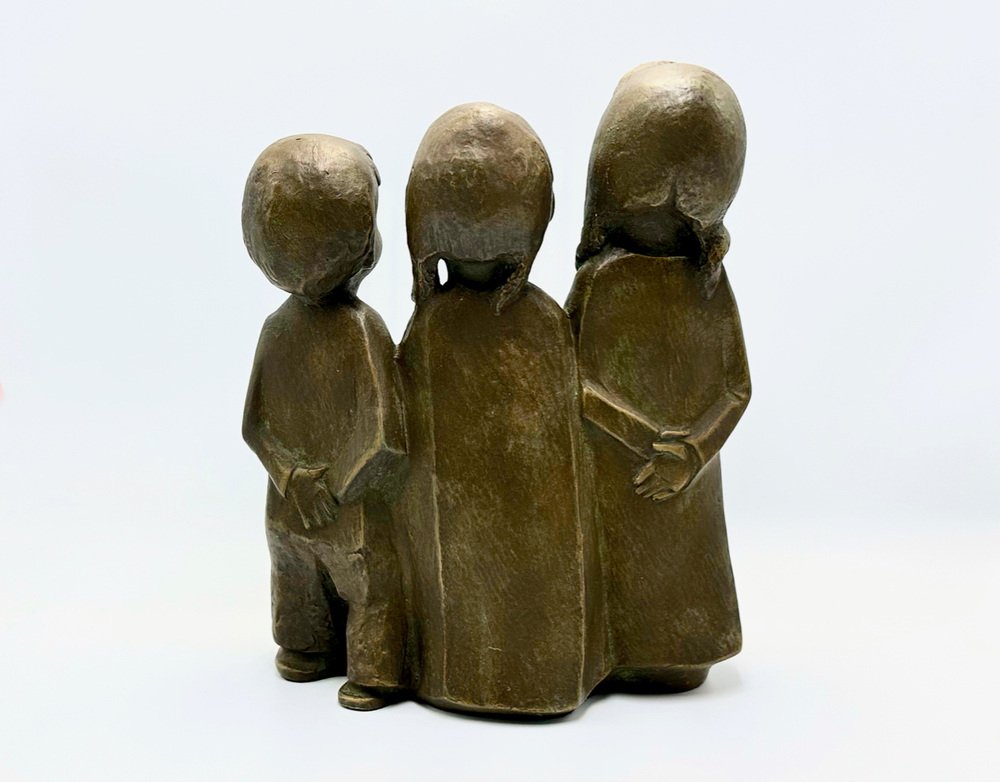 Vintage Handmade Achatit Sculpture in Stoneware, 1970s for sale at Pamono