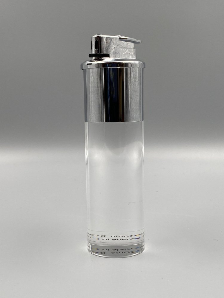 Space Age Table Lighter in Acrylic Glass by Felice Antonio Botta, Italy ...