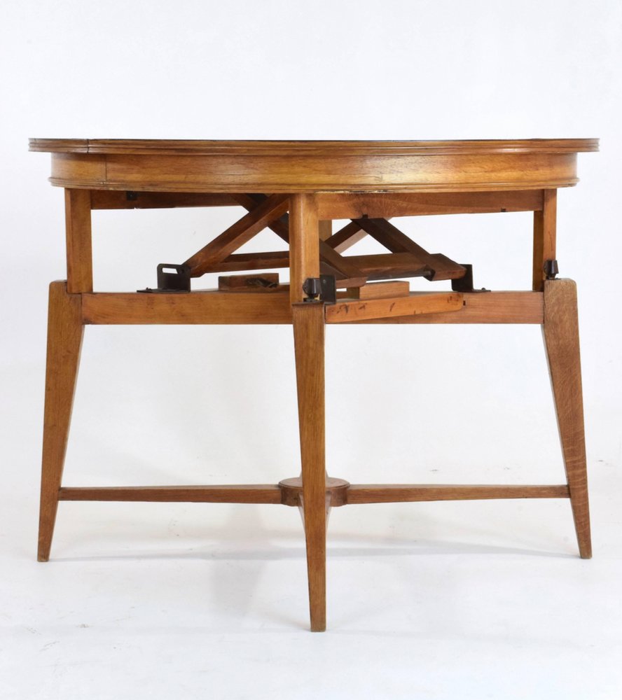 Height-Adjustable Dining Table by Marcel Gascoin, 1950s for sale at Pamono