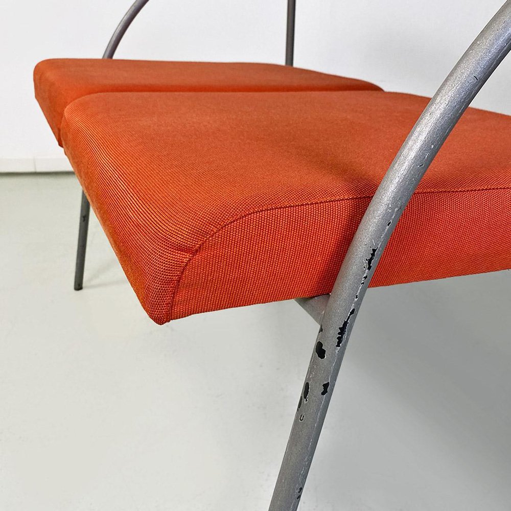 Vienna Bench or Settee in Metal attributed to Rodney Kinsman for ...