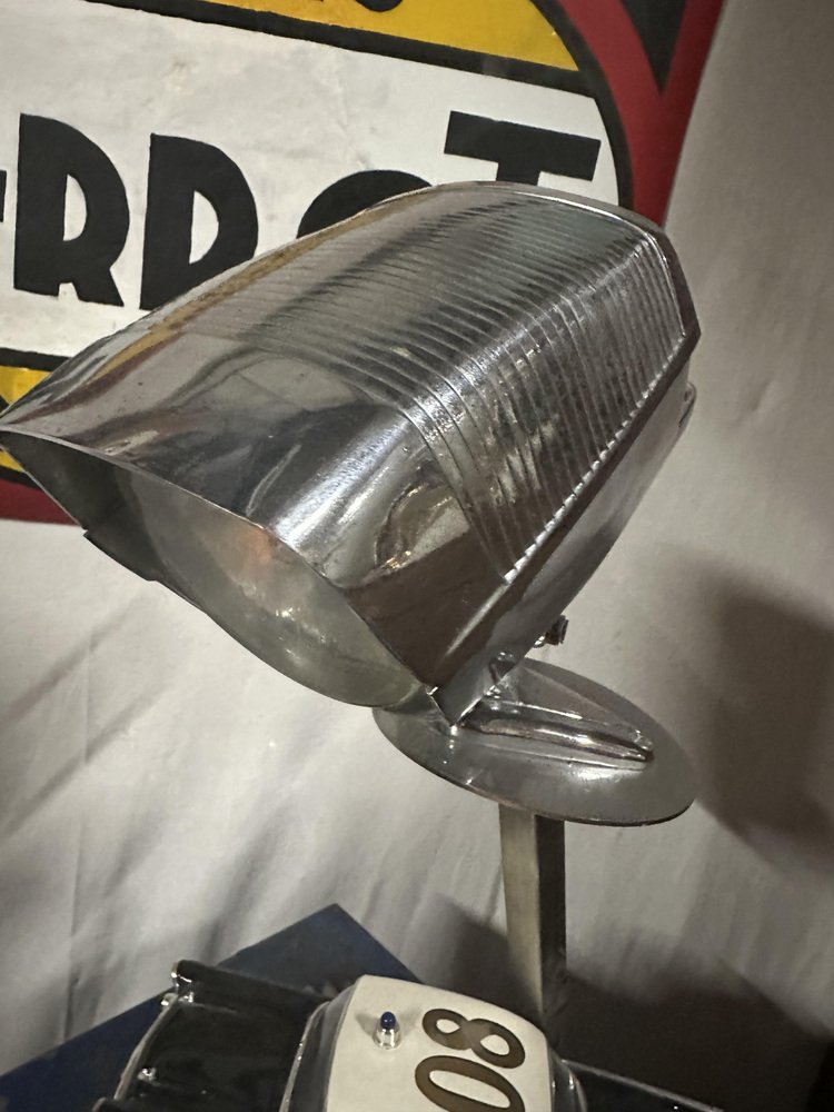 American Police Lamp with Retro Headlight, 1960s for sale at Pamono