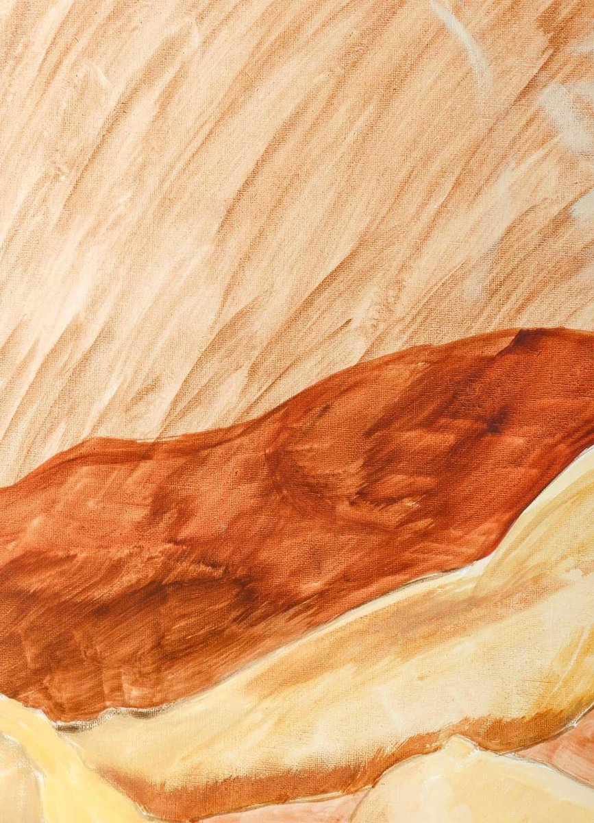 Evelyne Luez, Figure, 20th Century, Oil on Canvas for sale at Pamono