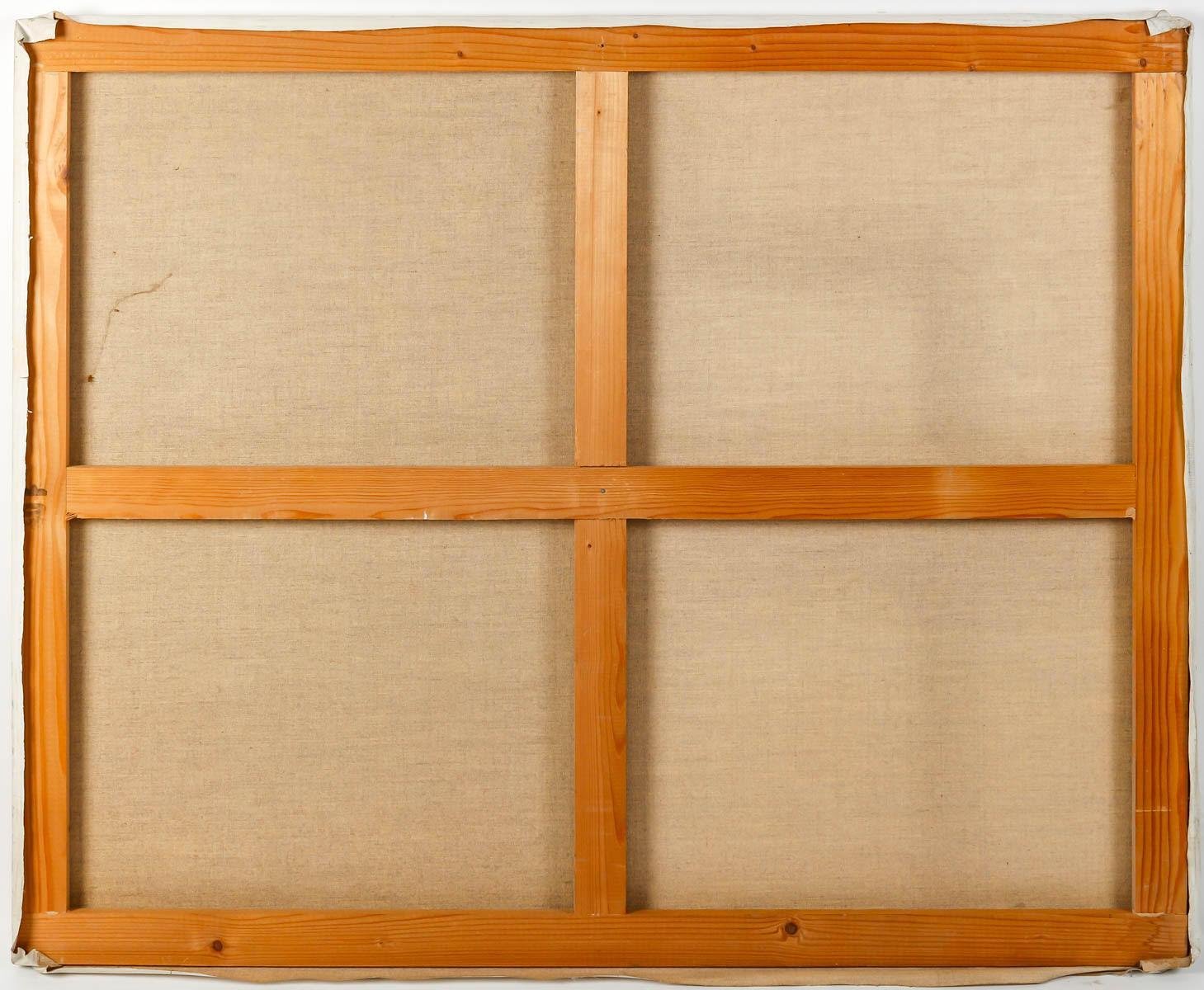 Evelyne Luez, Figure, 20th Century, Oil on Canvas for sale at Pamono