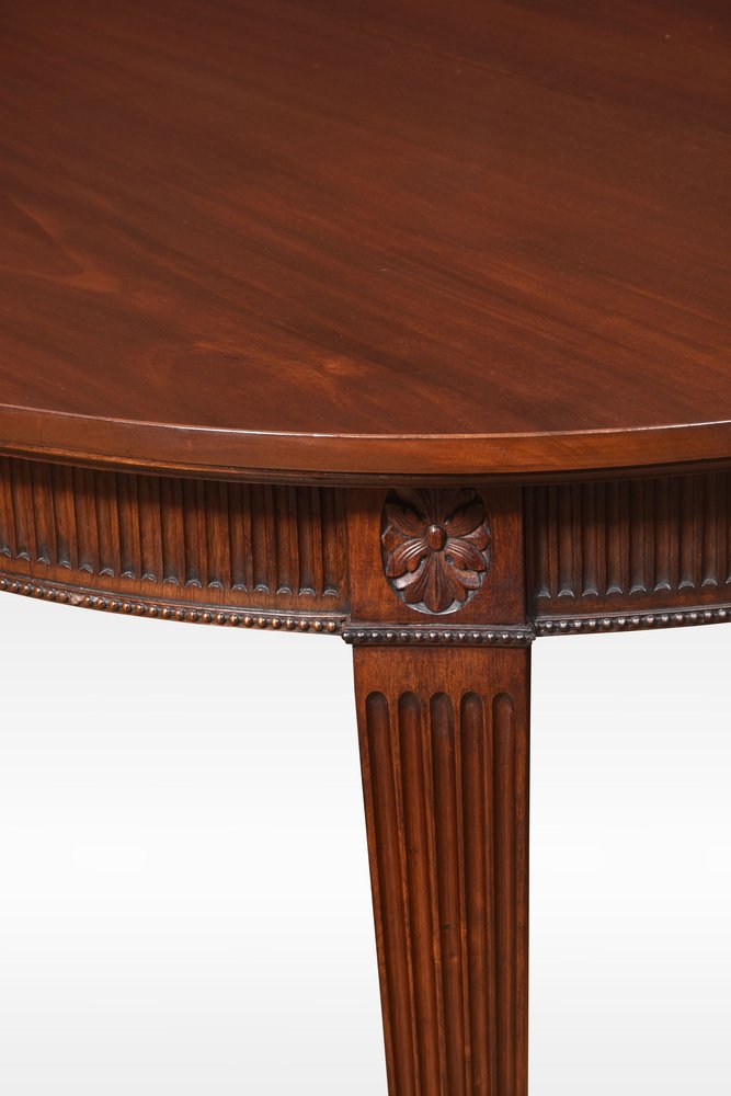 Large Mahogany Dining Table, 1890s for sale at Pamono