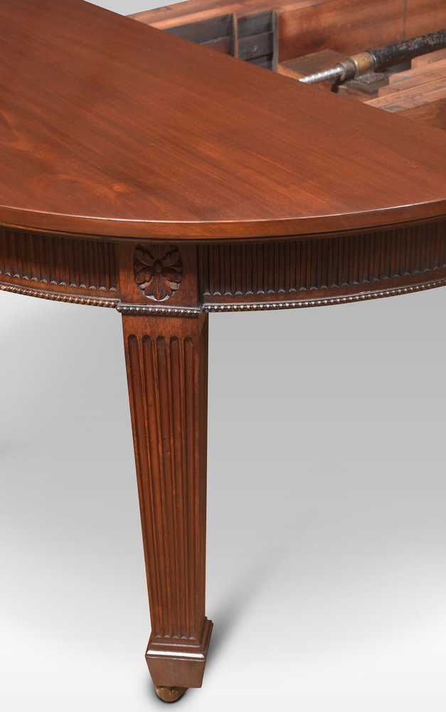 Large Mahogany Dining Table, 1890s for sale at Pamono