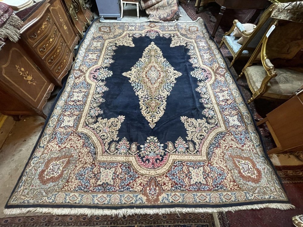 Large Kierman Hand Knitted Rug, 1980s for sale at Pamono