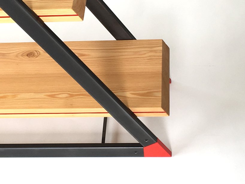 NOON Triangular Bookcase by Dozen Design for sale at Pamono