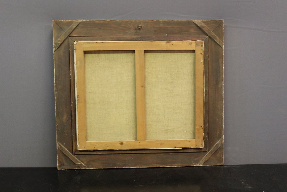 Paul Devillers, Market Scene in Rouen, 1920s, Oil on Canvas, Framed for sale at Pamono