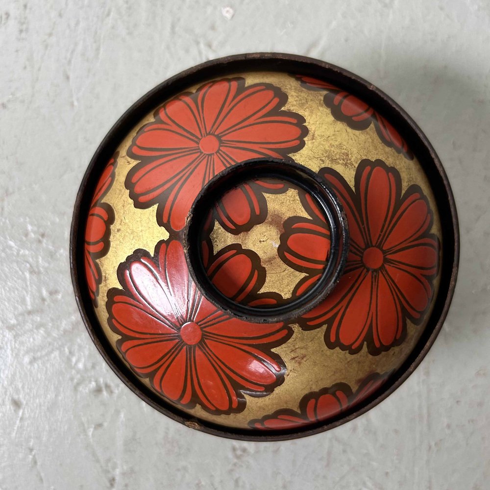 Japanese Urushi Maki-E Ric Bowl, 1920s for sale at Pamono