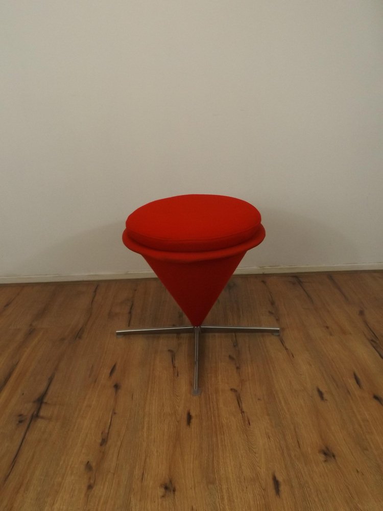 Cone Stool by Verner Panton for Vitra, 1990s for sale at Pamono