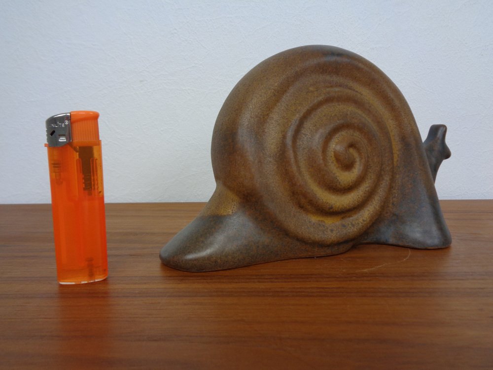 Ceramic Snail Money Box, Germany, 1970s for sale at Pamono