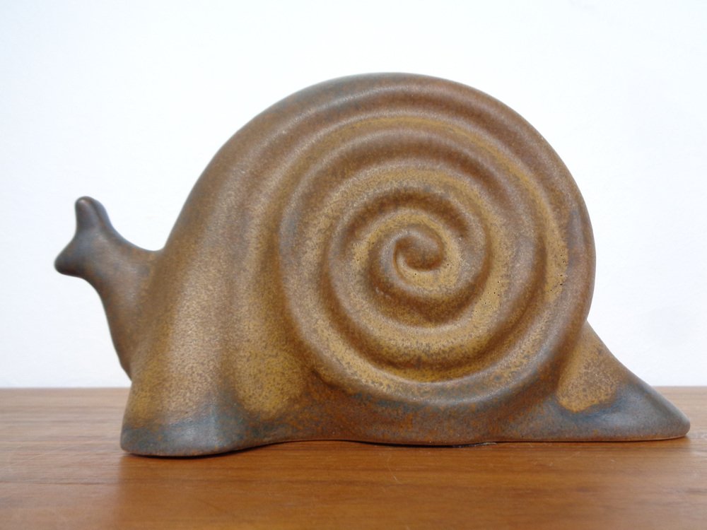 Ceramic Snail Money Box, Germany, 1970s for sale at Pamono