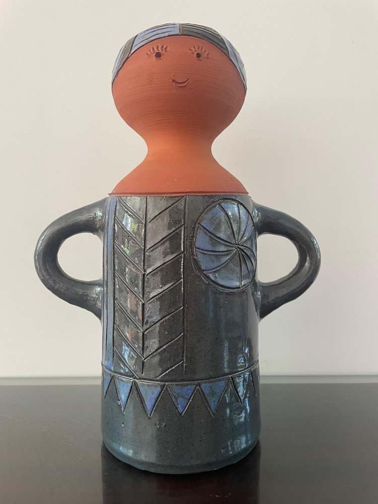 Vintage Swedish Ceramic Vase by Vera Kaij for Steneby, 1970s for sale ...