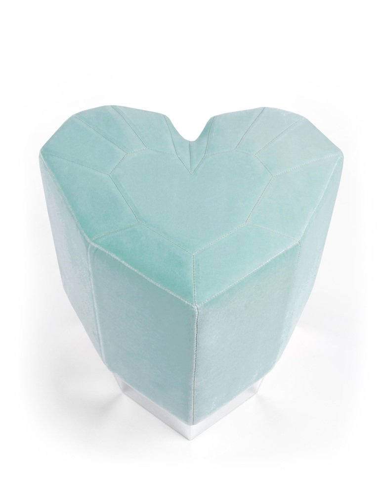 Queen Heart Stools by Royal Stranger, Set of 4 for sale at Pamono