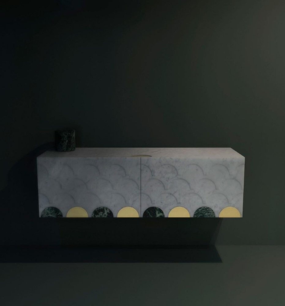 Nela Cabinet by Marmi Serafini for sale at Pamono