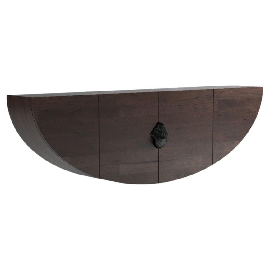 Bow Console Table with Noir Belge by Pierre De Valck for sale at Pamono