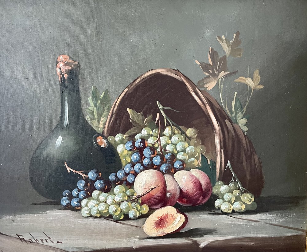 Robert, Still Life with Fruit, 1890s, Oil on Canvas, Framed for sale at ...