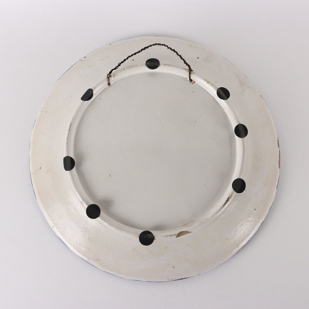 Neo-Renaissance Ceramic Parade Plate, Italy, 20th Century for sale at ...