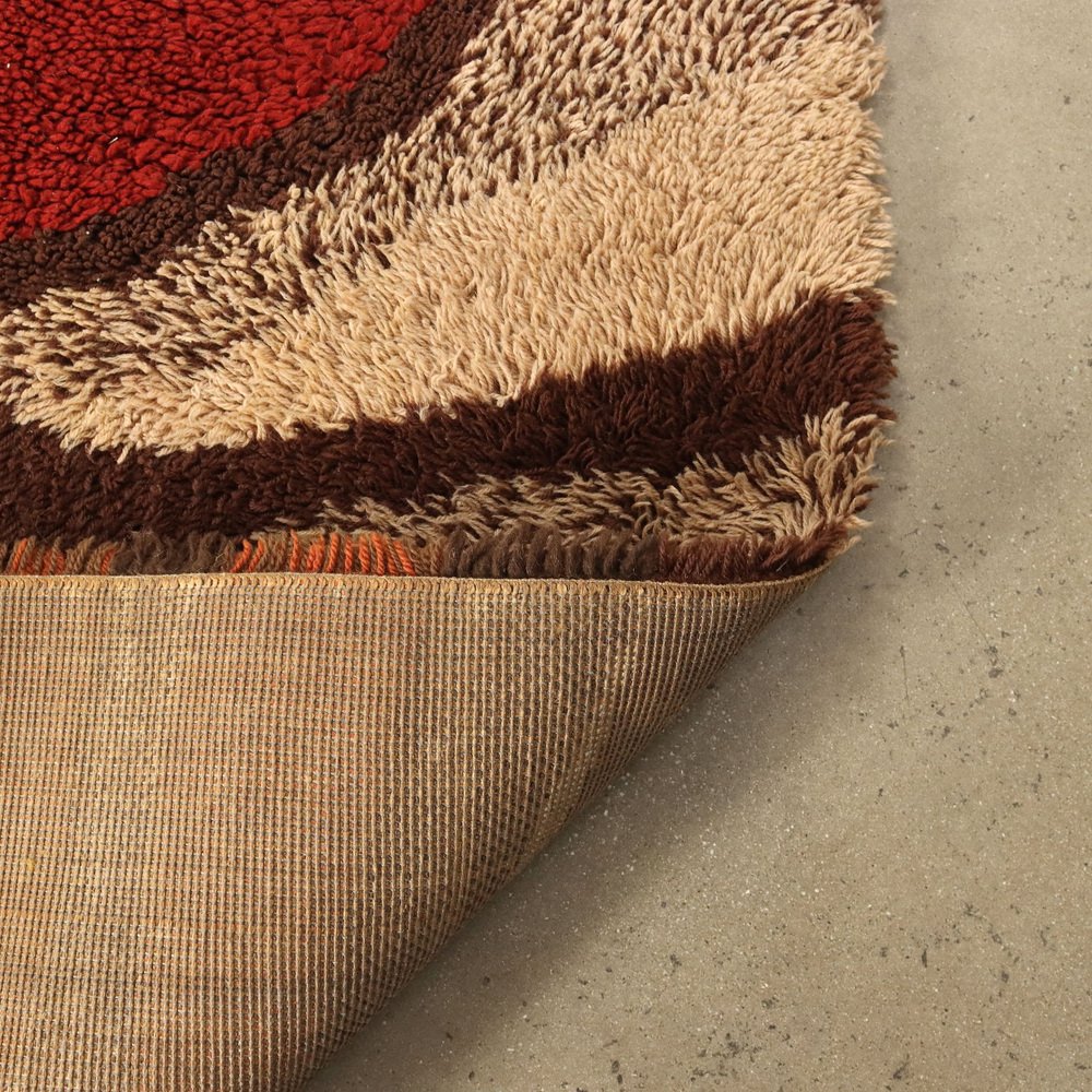 20th Century Long Pile Wool Rug, Italy for sale at Pamono