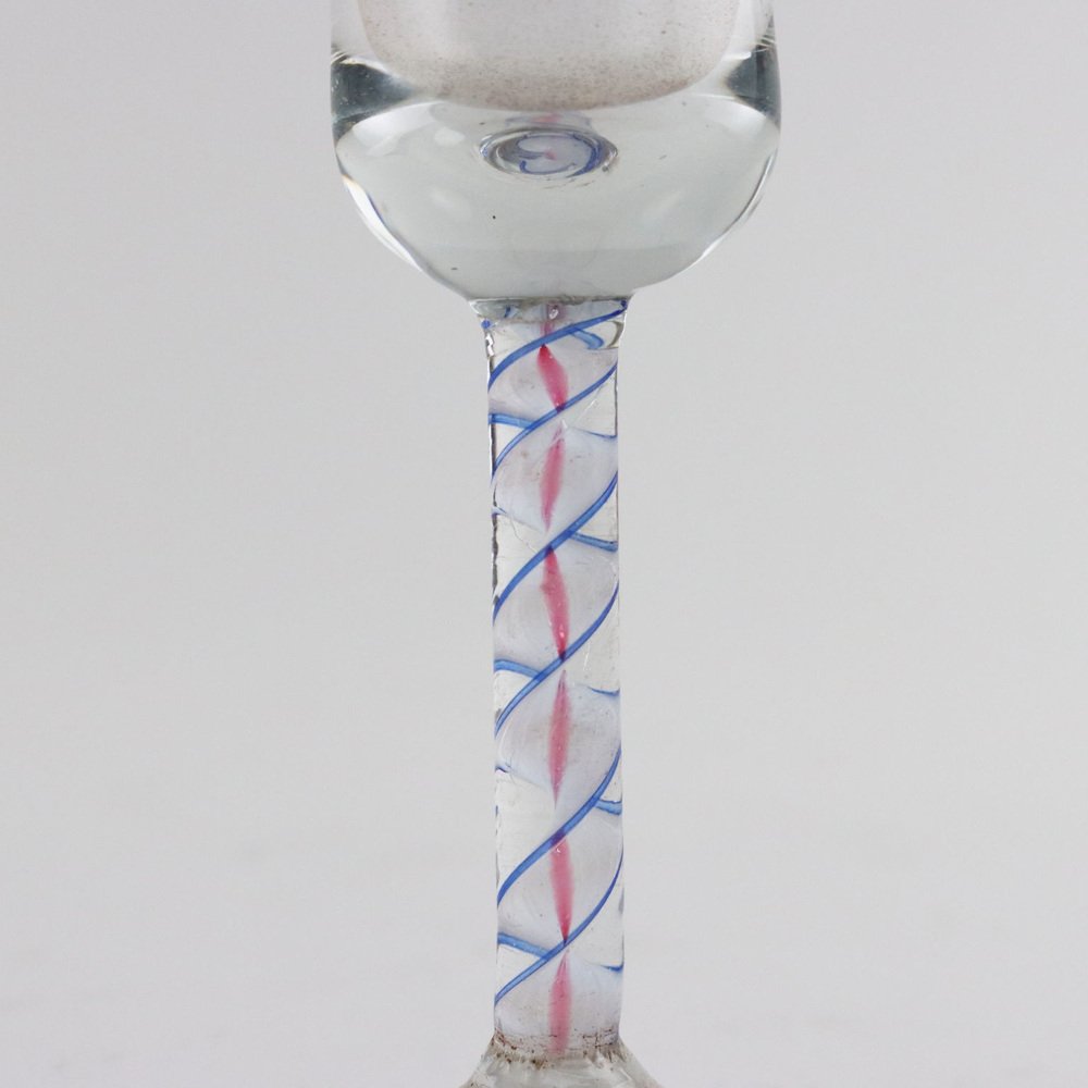 18th Century Murano Filigree Glass Goblets, Set of 4 for sale at Pamono