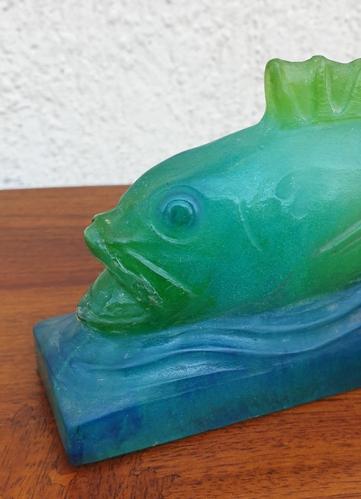 Glass Paste Fish by Amalric Walter Nancy, Early 20th Century for sale ...
