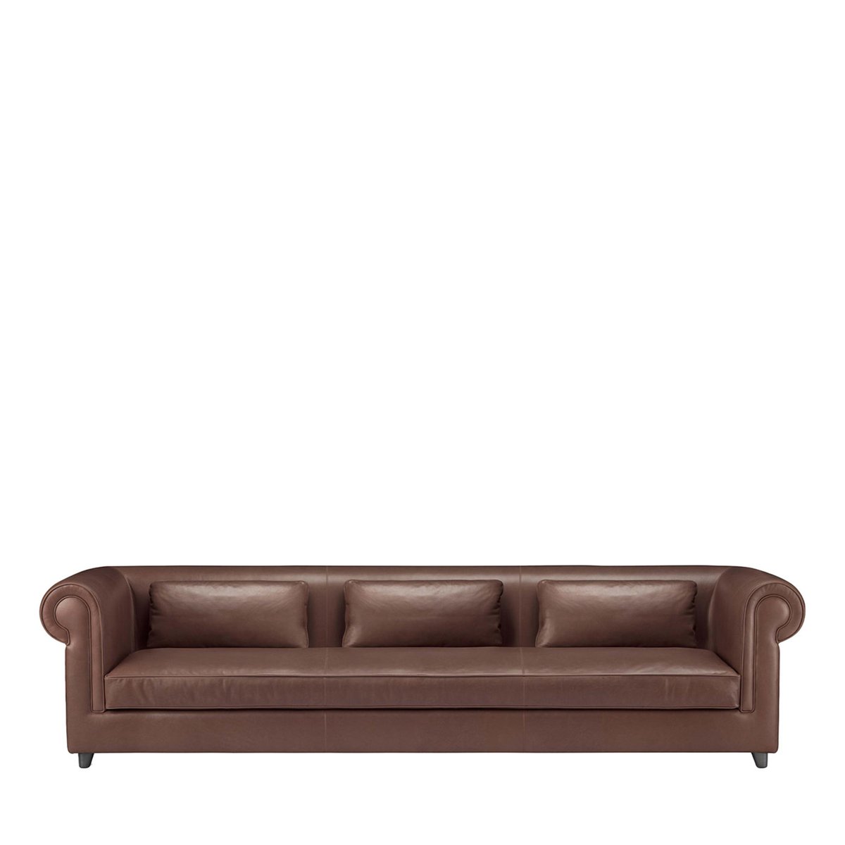 Braunes Portofino 3-Sitzer Sofa von Stefano Giovannoni bei Pamono kaufen