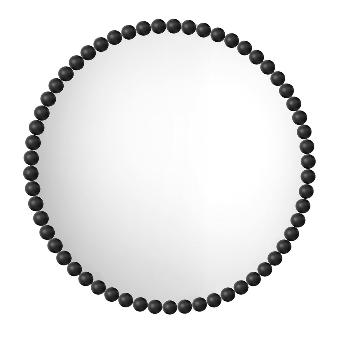 Gioiello Round Small Black Mirror by Nika Zupanc for sale at Pamono