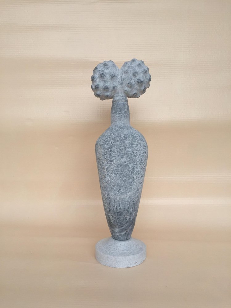 Janus Marble Sculpture by Tom Von Kaenel for sale at Pamono