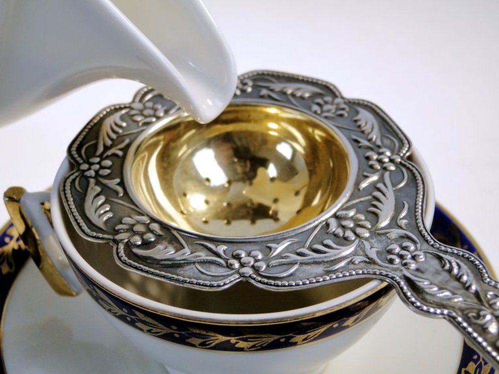 Russian Silver Infuser, 1930s for sale at Pamono