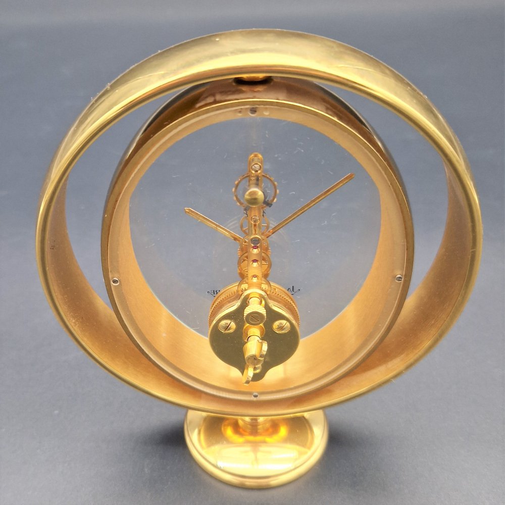 Mid-Century Skeleton Table Clock from Jaeger-Lecoultre, 1979 for sale ...