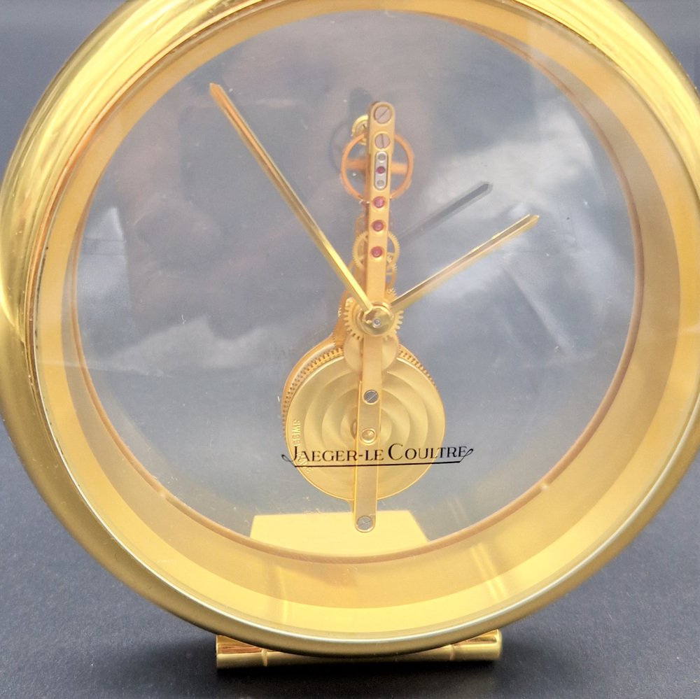 Mid-Century Skeleton Table Clock from Jaeger-Lecoultre, 1970s for sale ...