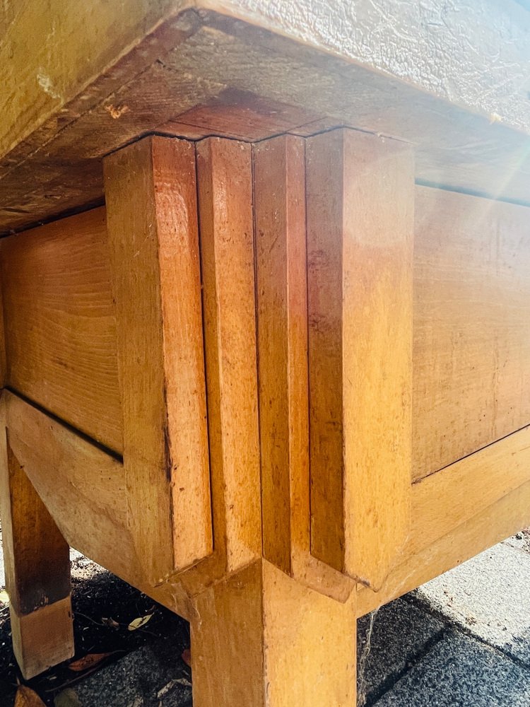 French Butchers Block, 1920s for sale at Pamono
