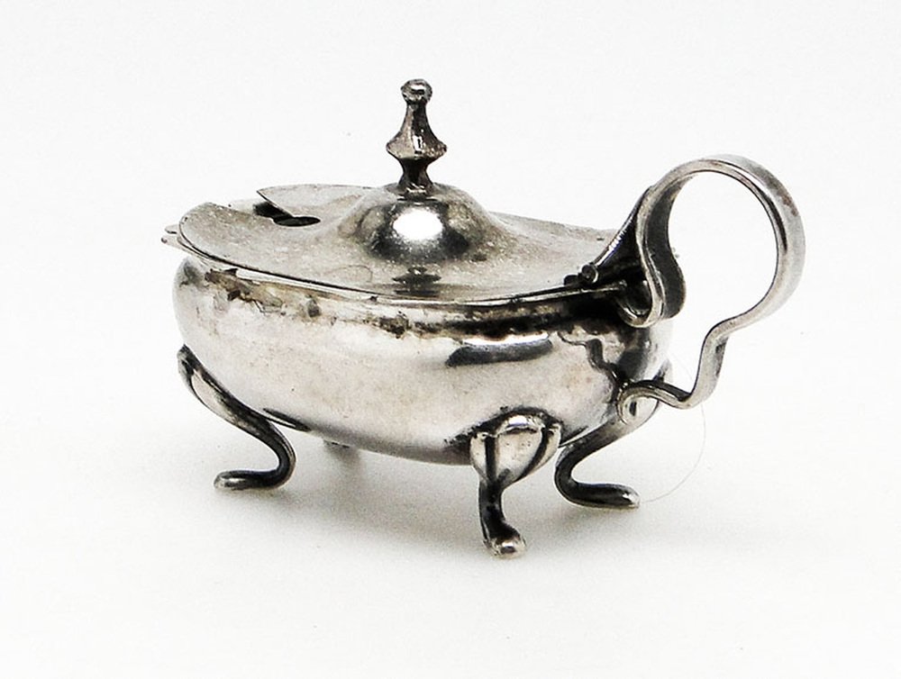 Art Deco Silver Salt Holder, Sweden, 1930s for sale at Pamono