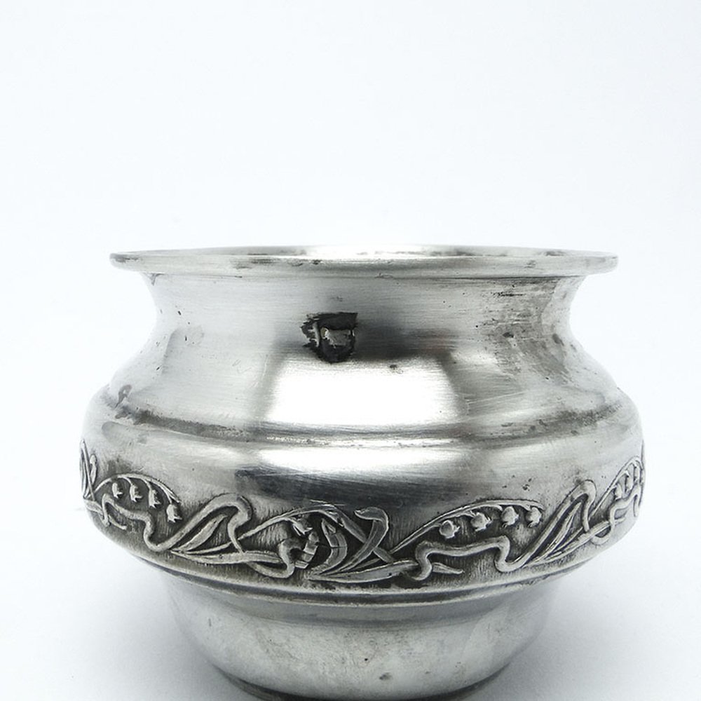 Art Nouveau Silver Salt Holder, Former Austro-Hungarian Empire, 1900s ...