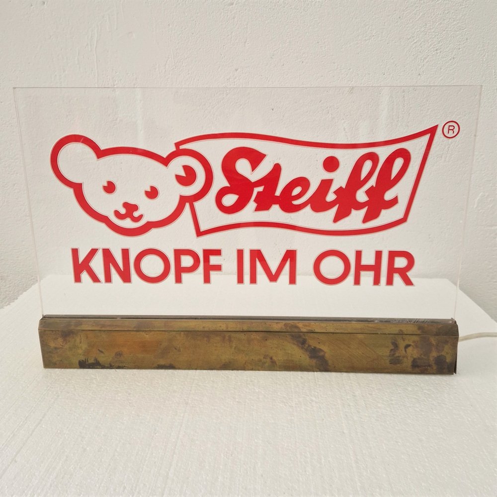 Mid-Century Neon Sign from Steiff, 1960s for sale at Pamono