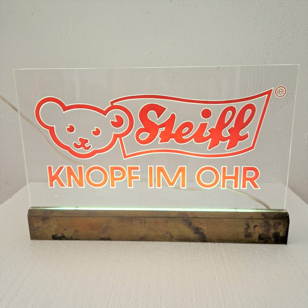Mid-Century Neon Sign from Steiff, 1960s for sale at Pamono