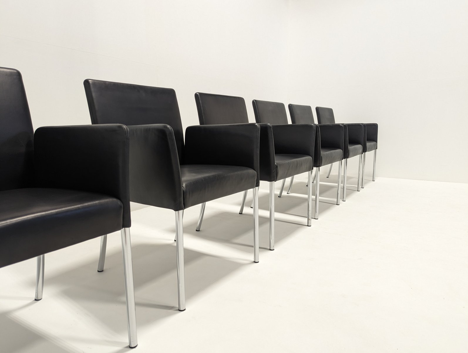 Jason Executive Chairs Set from Walter Knoll / Wilhelm Knoll, Set of 10 ...