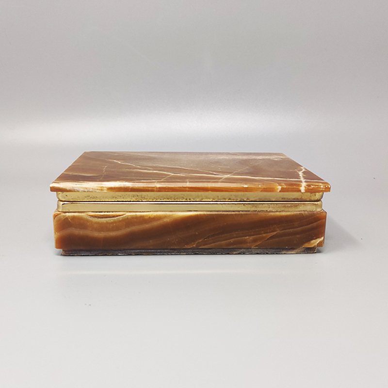 Vintage Italian Box in Onyx, 1960s for sale at Pamono