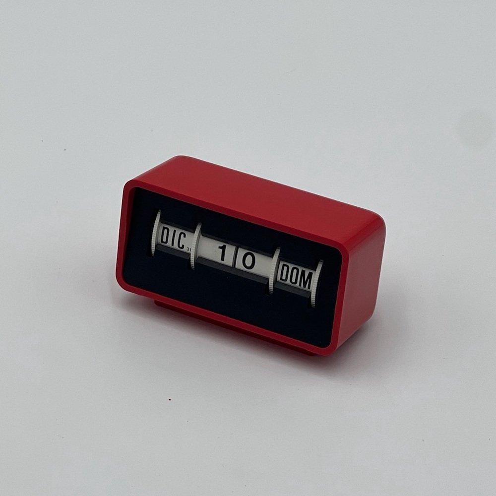 Space Age Tabletop Calendar from Maor, 1970s for sale at Pamono