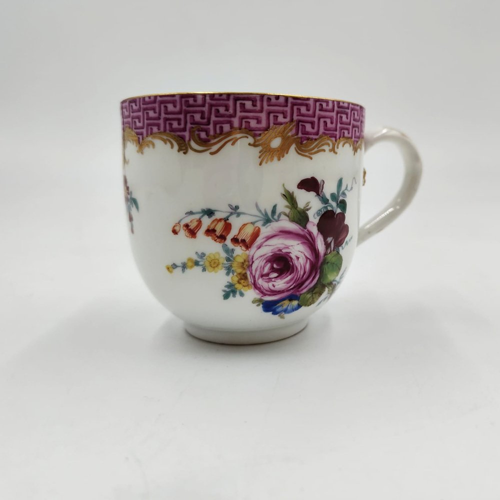 German Tea Service from Meissen, 1910, Set of 6 for sale at Pamono
