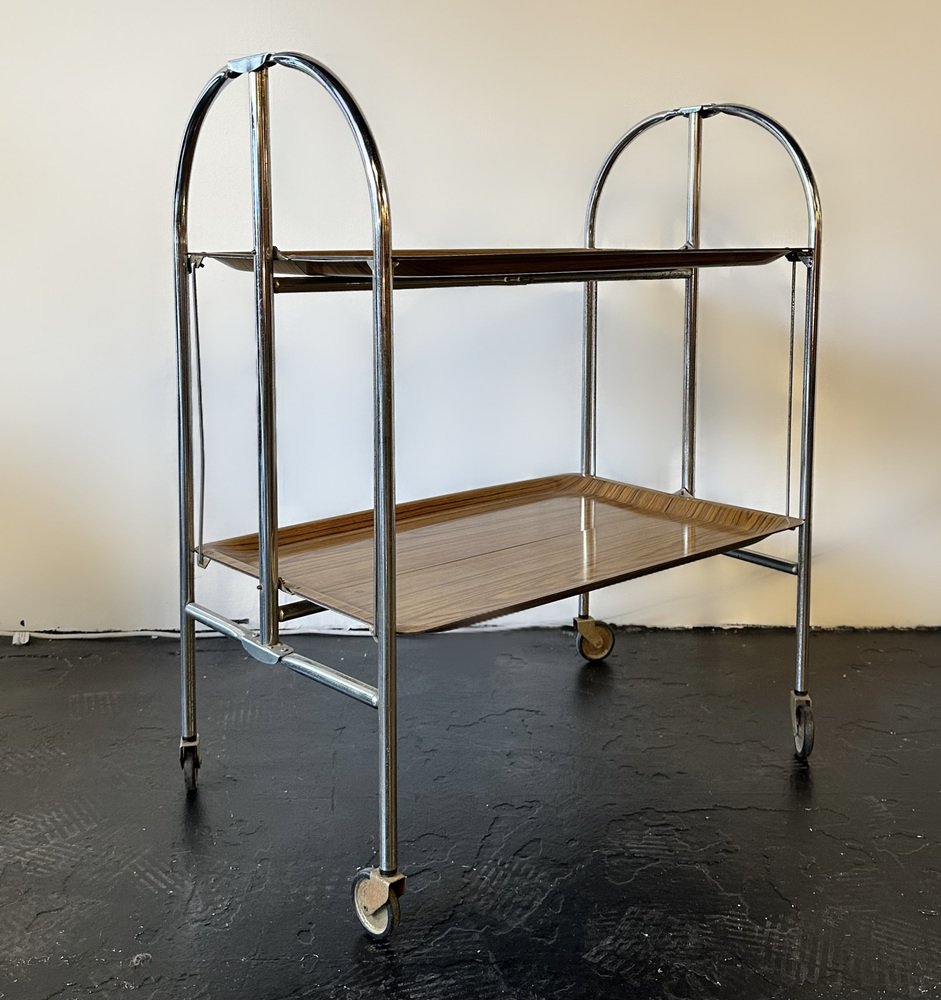 Tea Cart in Teak from Pressalit, 1970s for sale at Pamono