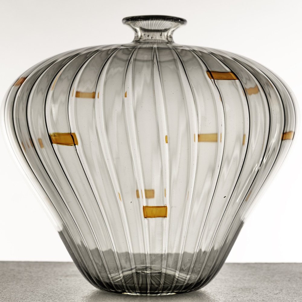 Italian Murano Glass Vessel by Orlando Zenaro, 1970s for sale at Pamono